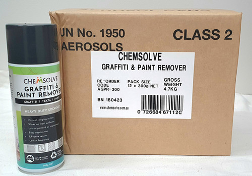 Graffiti & Paint Remover Aerosol - Box 12/Cans | ESA Cleaning Product