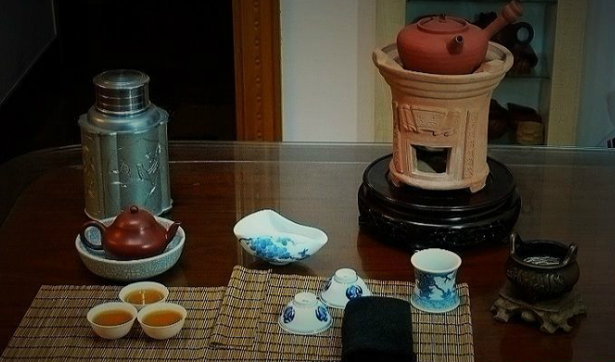 Ancient Tea Set --- Four Treasures of GongFu Tea Set