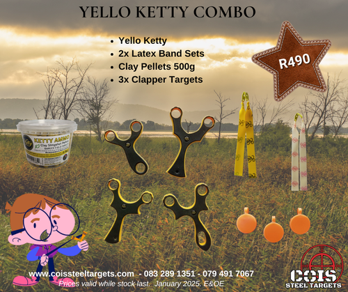 Yello Ketty Combo | Cois Steel Targets