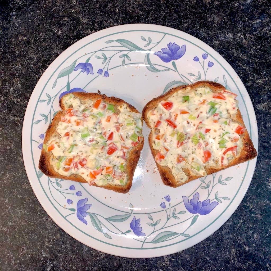 Cream Cheese on Toast