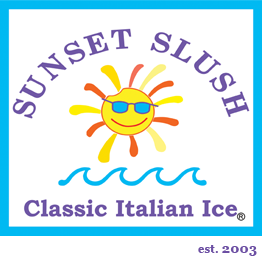 Sunset Slush of Lexington Classic Italian Ice