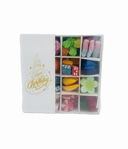 White Birthday Gift Box | BeeSweet