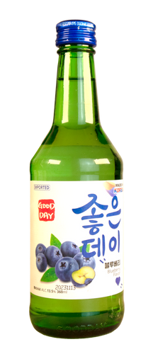 GOOD DAY KOREAN SOJU 360ML - BLUEBERRY (20 PCS/CASE) | Nextrade Philippines