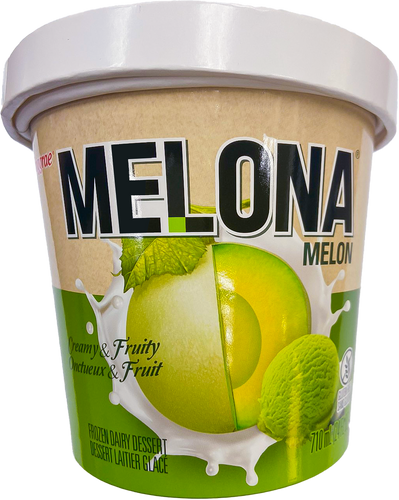 BINGGRAE MELONA TUB 710ML - MELON (6 TUBS/CASE) | Nextrade Philippines
