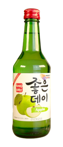 GOOD DAY KOREAN SOJU 360ML - APPLE (20 PCS/CASE) | Nextrade Philippines