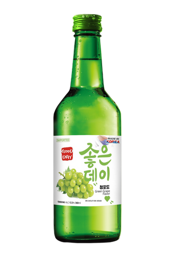 GOOD DAY KOREAN SOJU 360ML - GREEN GRAPE (20 PCS/CASE) | Nextrade ...