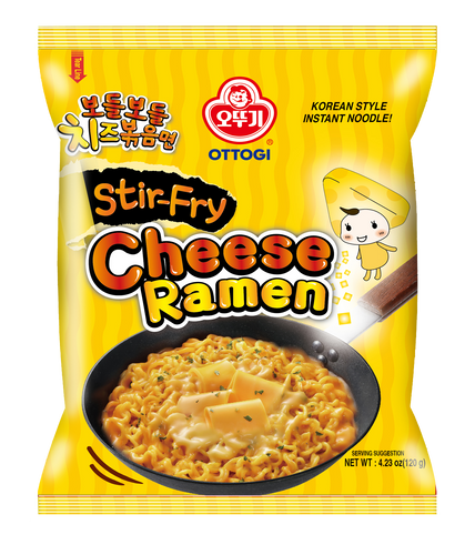 CHEESE RAMEN STIR FRY NOODLE POUCH 130G - ORIGINAL (32 PCS/CASE ...