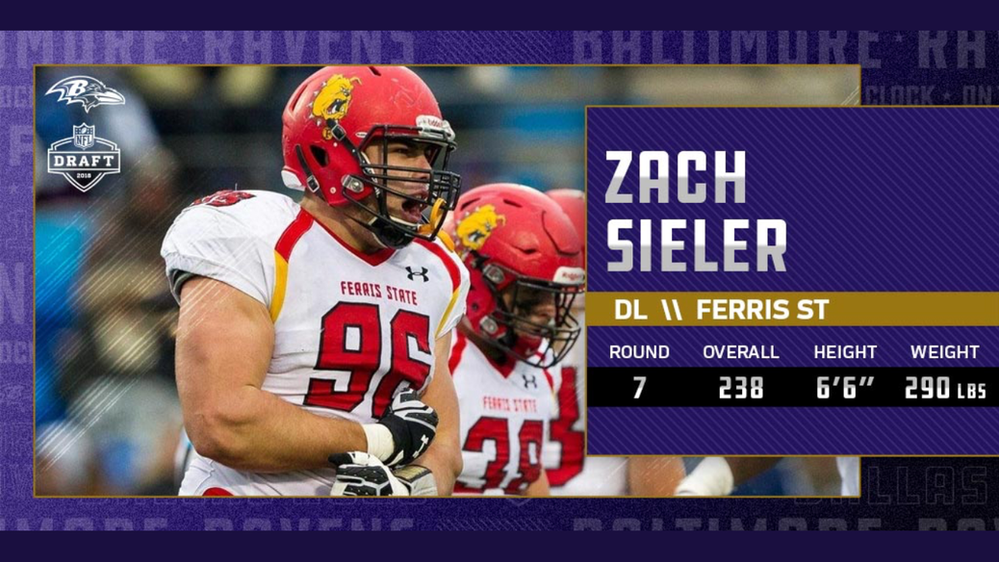 'A lot of waiting' for Zach Sieler, Baltimore Ravens draft pick from ...