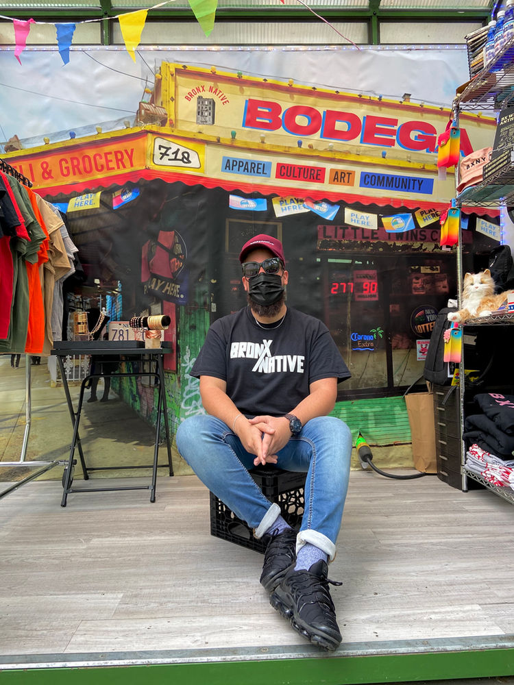 The Bronx Native takes over Bryant Park with their exclusive Pop-Up shop