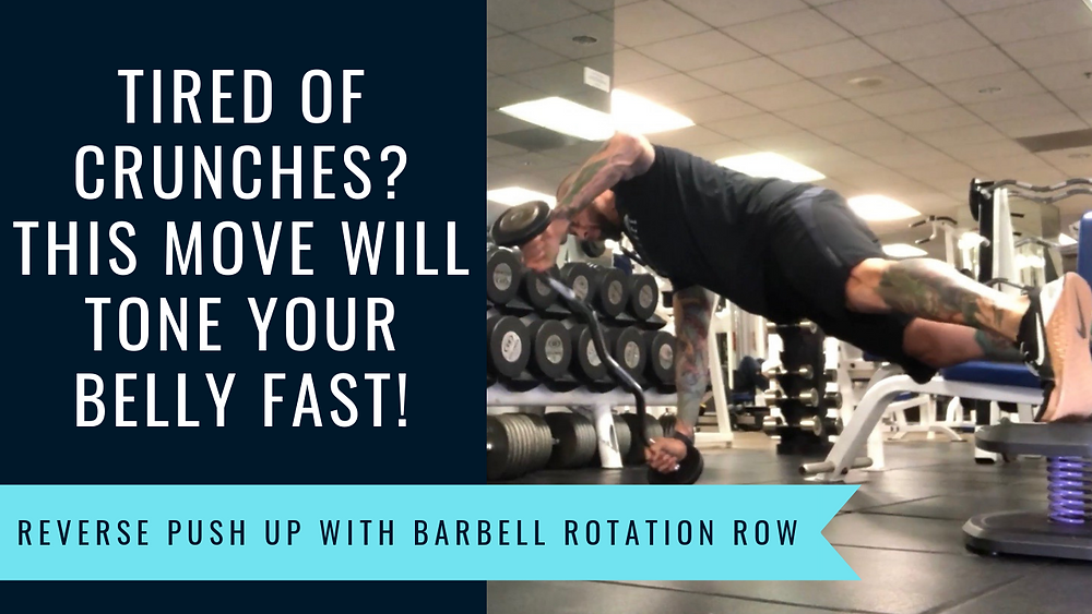 Tired of Crunches? This move will tone your belly fast! - Reverse Push ...