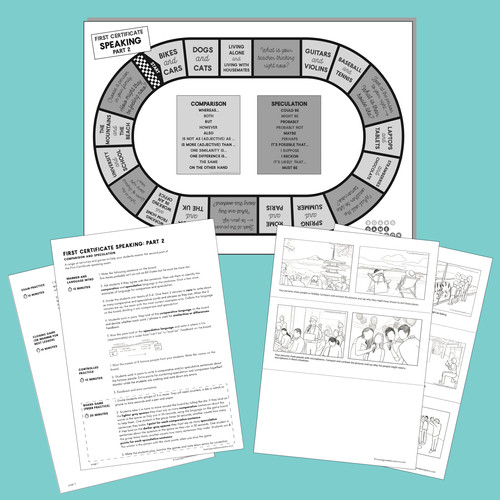 B2 First Certificate Part 2 Speaking - ESL Board Game and Lesson Plan ...