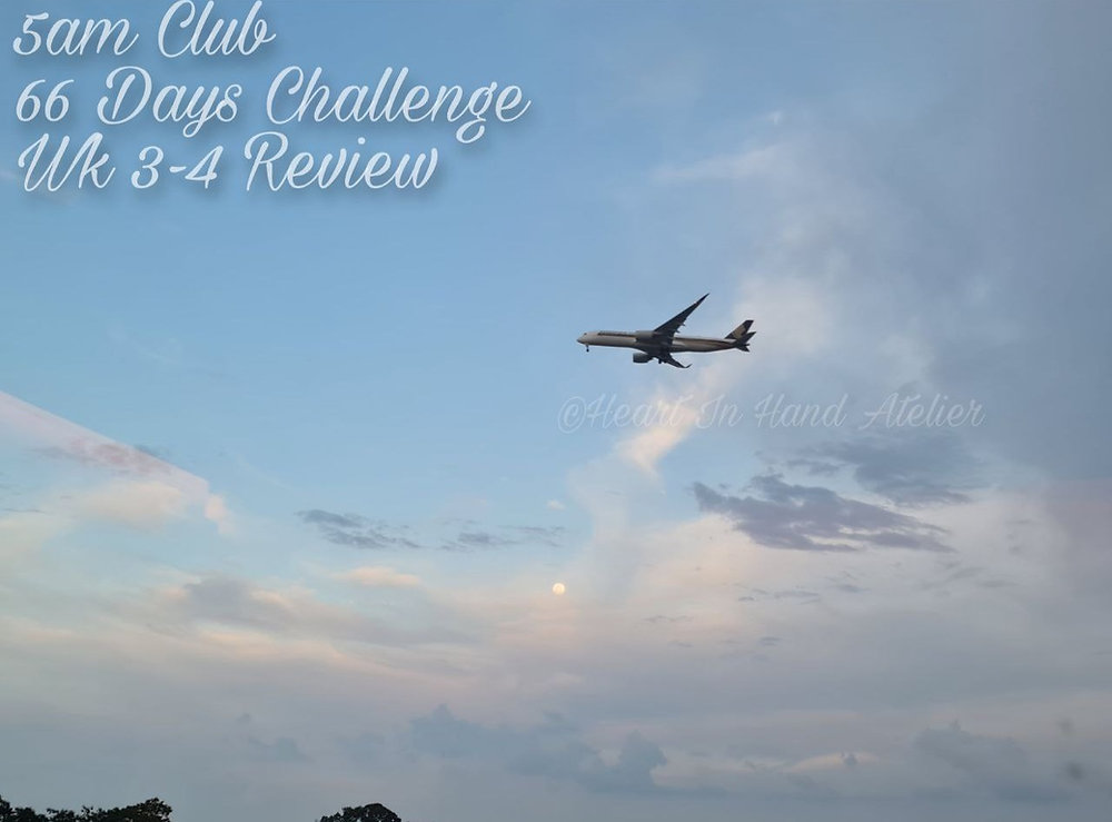 5AM Club: 66 Days Challenge [Week 3 & 4 Review]