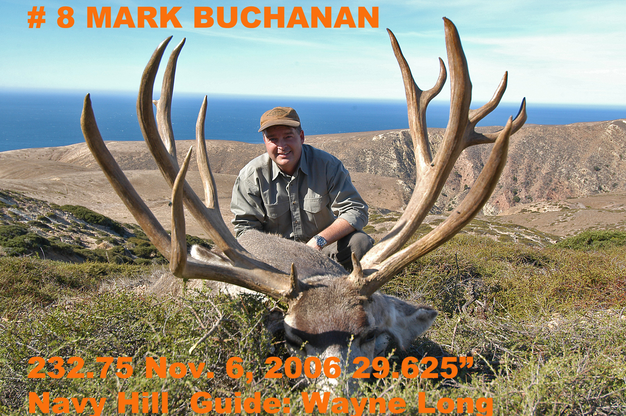 # 8 MARK BUCHANAN Top 100 Santa Rosa Island Mule Deer Bucks