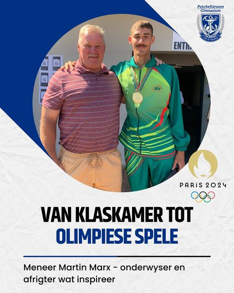 Gimmies Vier Mnr. Martin Marx: Van die Klaskamer tot die Olimpiese ...
