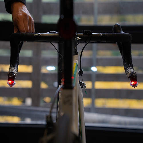 Road Bike Bar End Light Set | BPower Bike Workshop