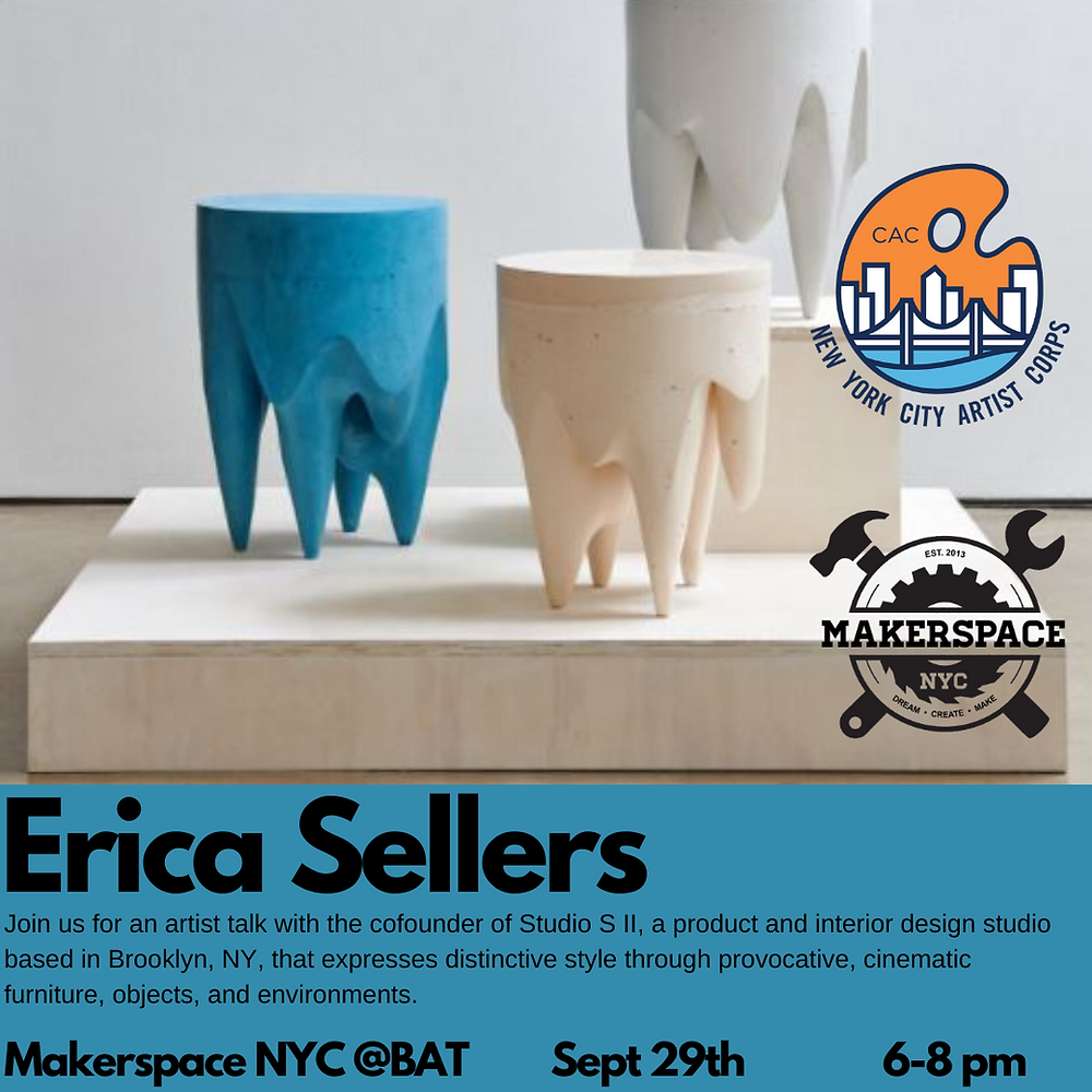 Erica Sellers @ Makerspace NYC in BK