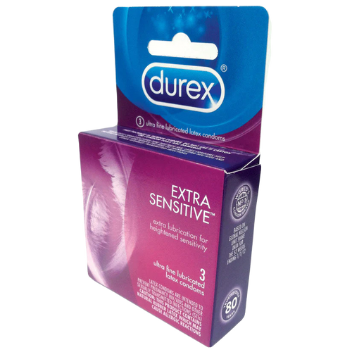 Durex Extra Sensitive (3 Pack) | Solvents 'R Us