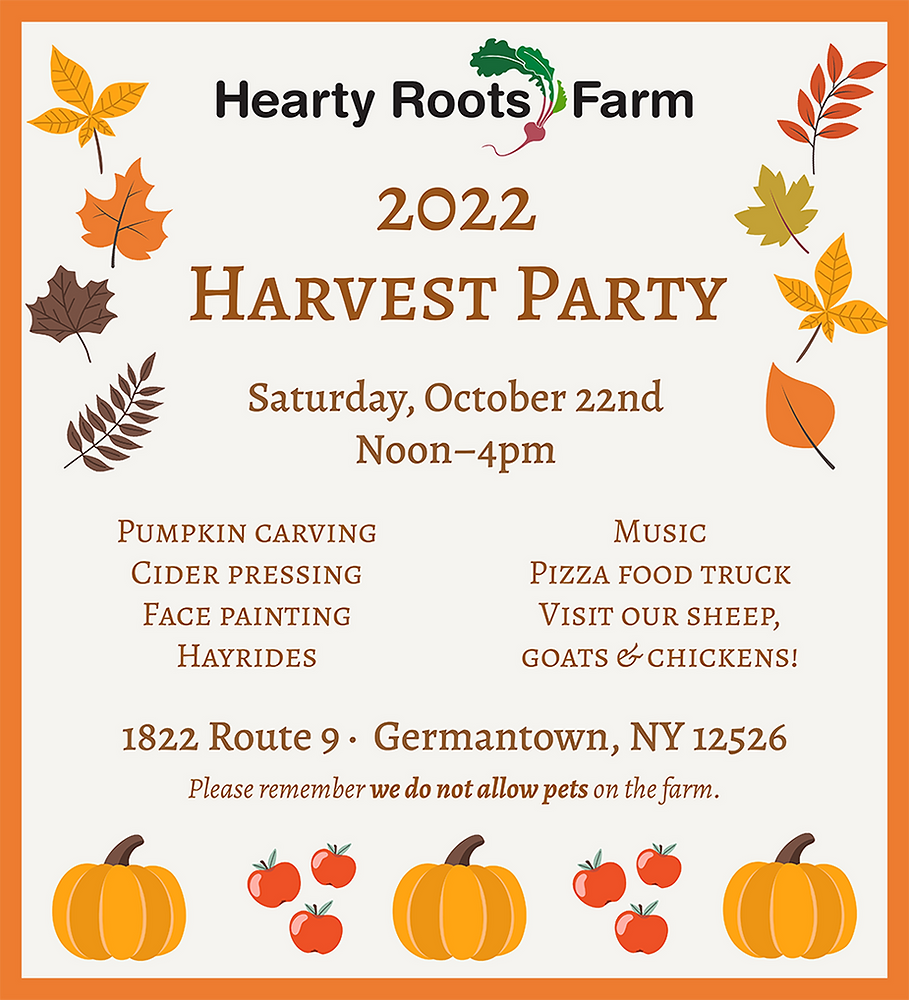 Fall Harvest Party 2022!