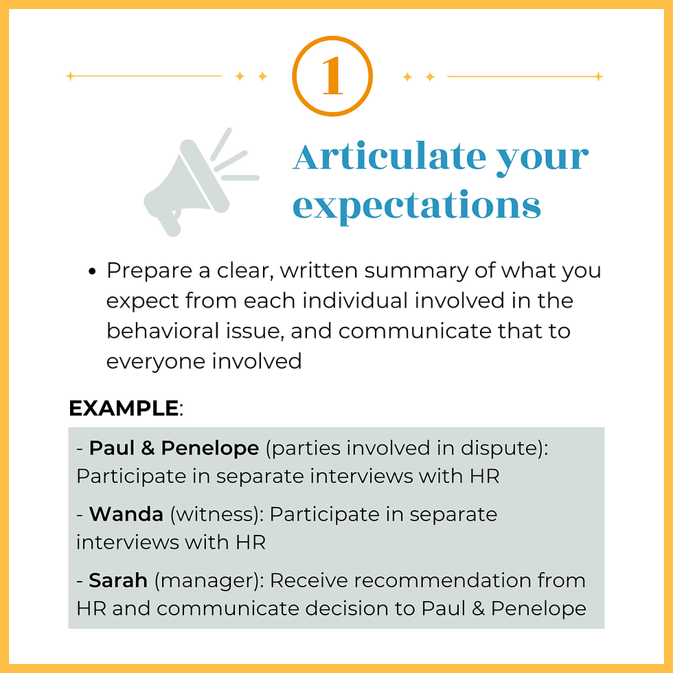 How To Document Employee Behavior Issues