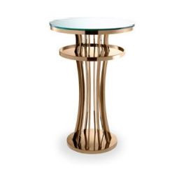 Modern Golden Highboy Tables | Elevation Party