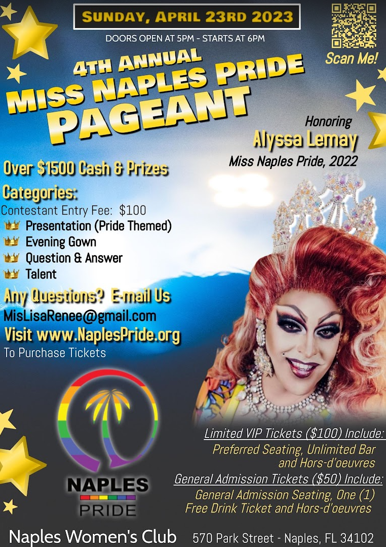Miss Naples Pride Pageant | Naples Pride