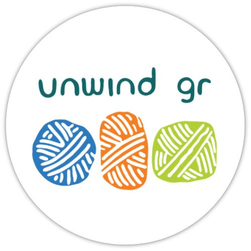 Unwind GR Simple Logo Sticker | Unwind Gr Llc