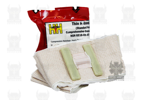 H&H Thin H Emergency Bandage (Standard Fold) | bodyarmorusa