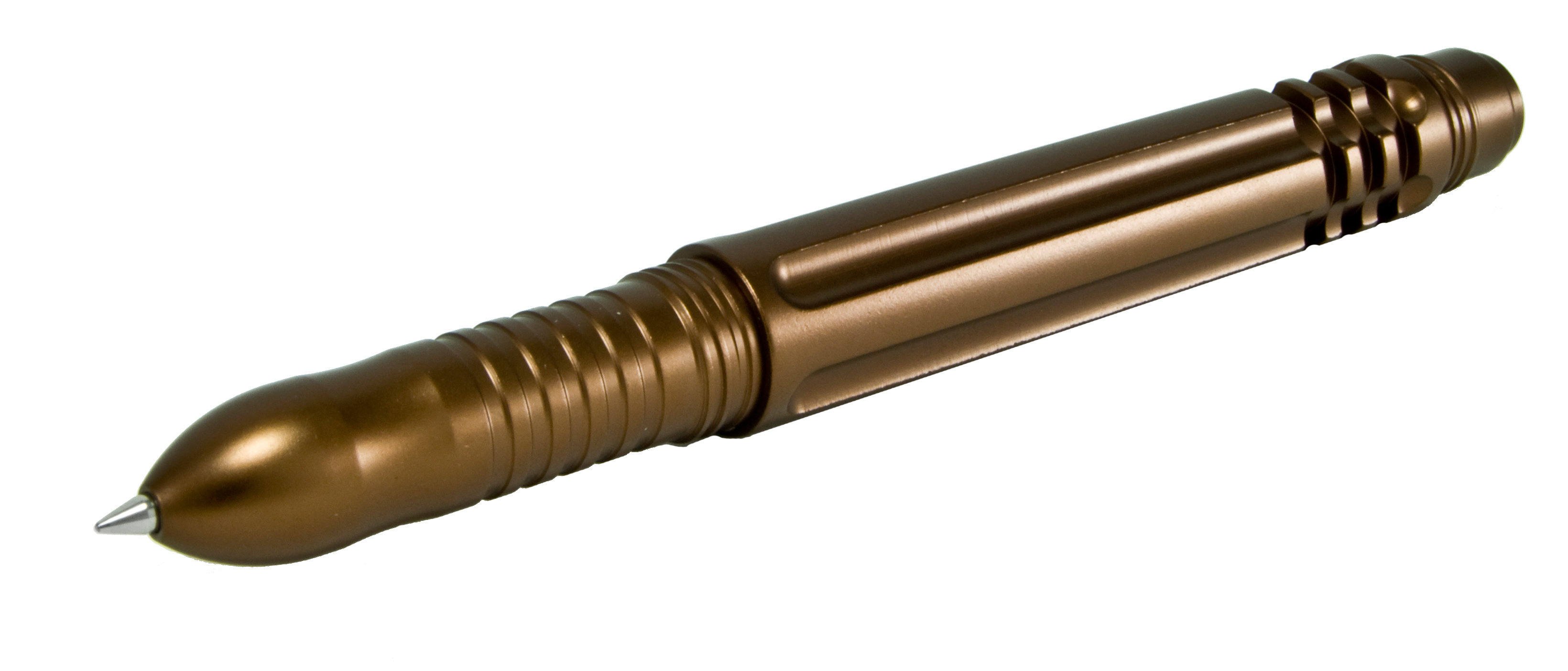 Schrade Tactical Fountain Pen w/ Ball Point Brown | bodyarmorusa