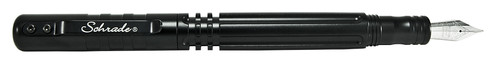 Schrade Tactical Fountain Pen w/ Ball Point Black | bodyarmorusa