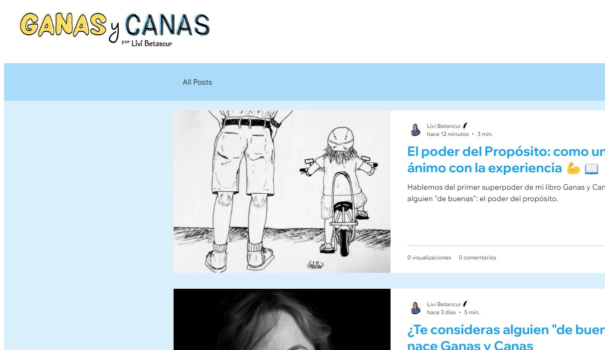 Blog | Ganas y Canas