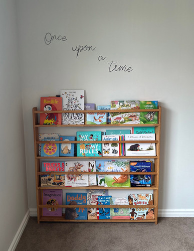 Front facing book shelf | HANDCRAFTED