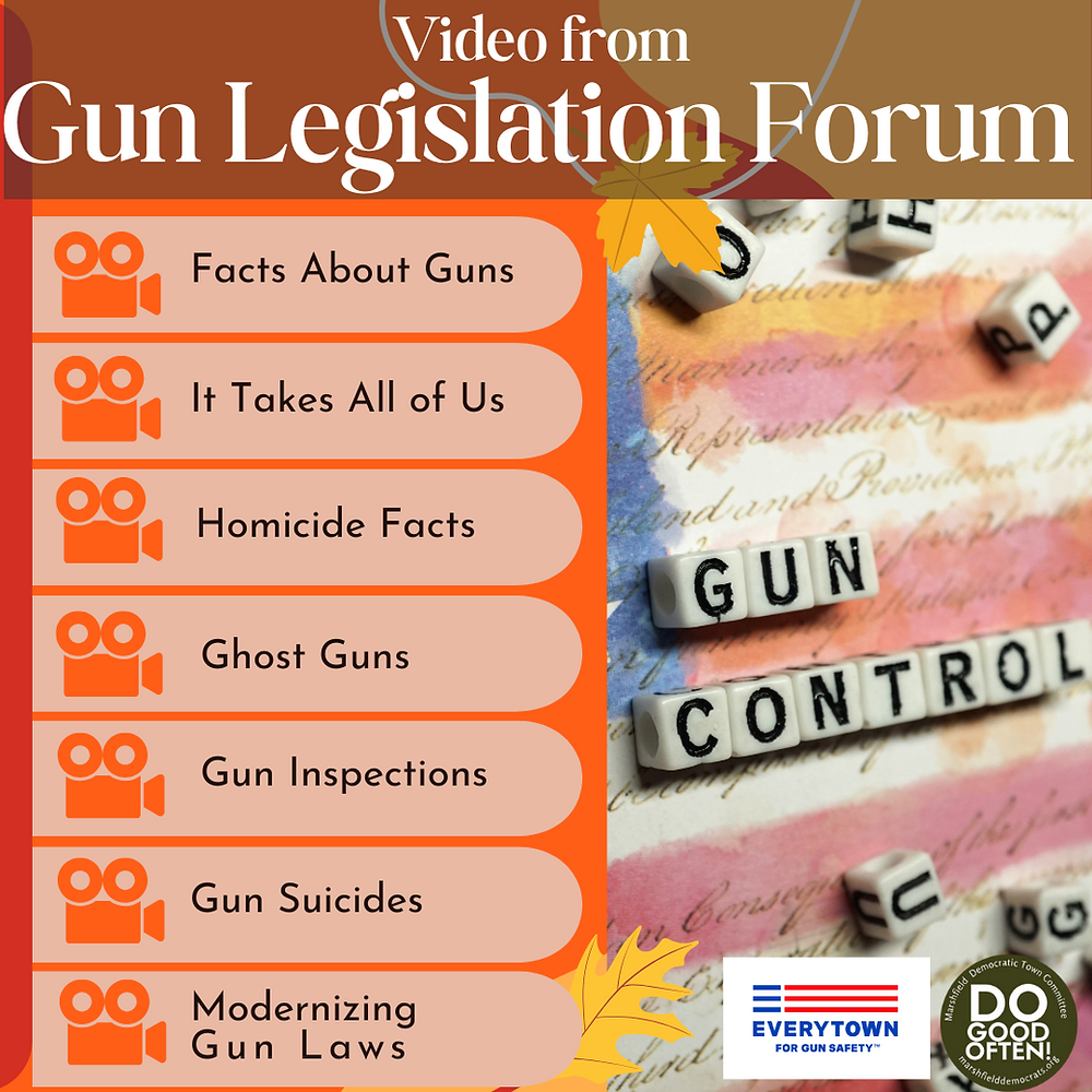Gun Legislation Forum Video