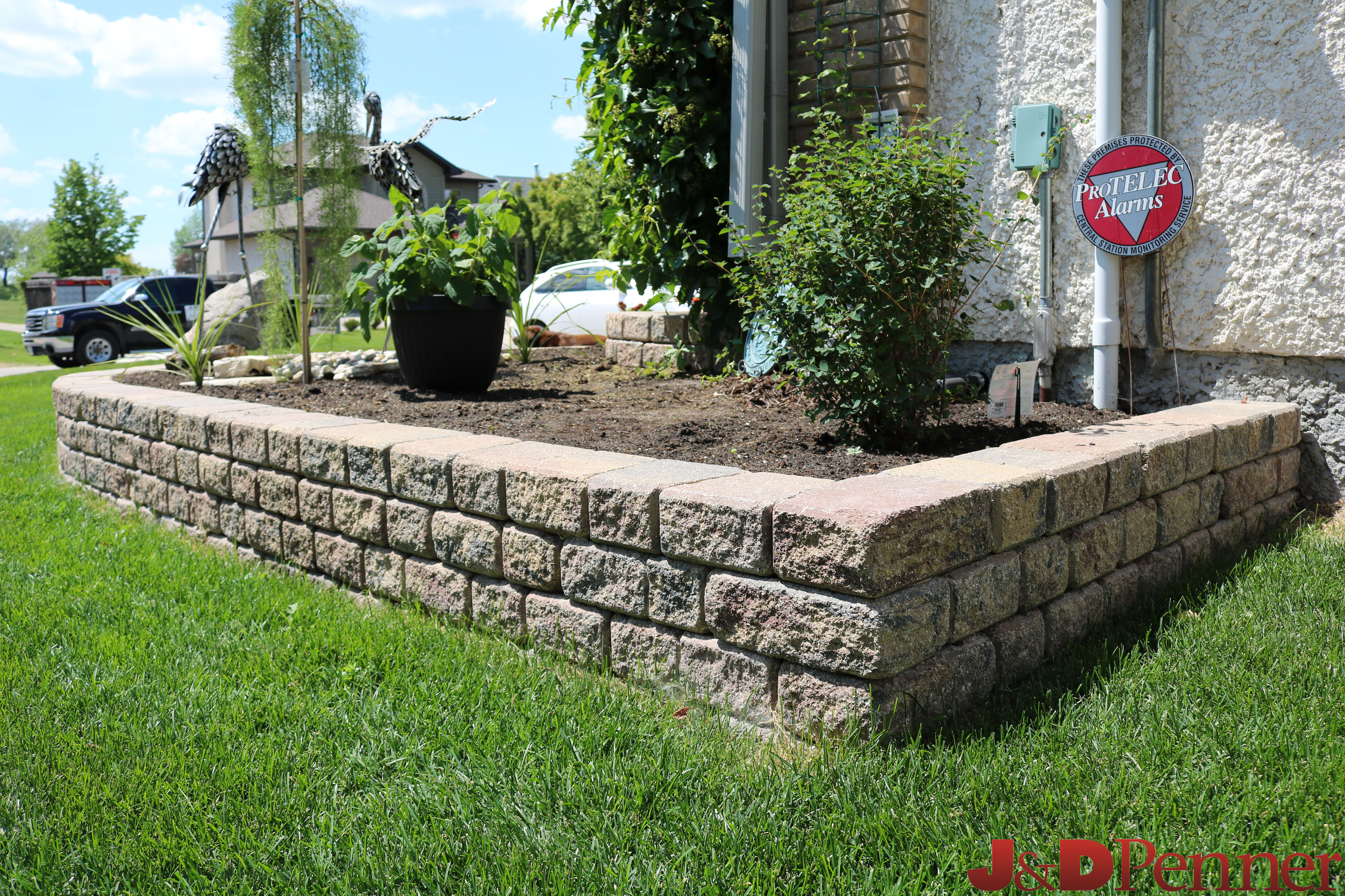 J & D Penner | Barkman Retaining Walls | Winnipeg