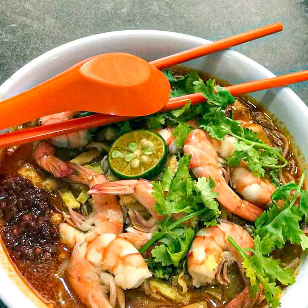 Popular lunch spots in Kuching