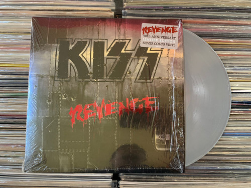 LP Kiss - Revenge - 30th Anniversary - Imp - Vinil Prateado - C ...