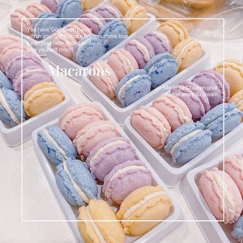 Macarons (8pcs/box ) 90g | ipetbakery
