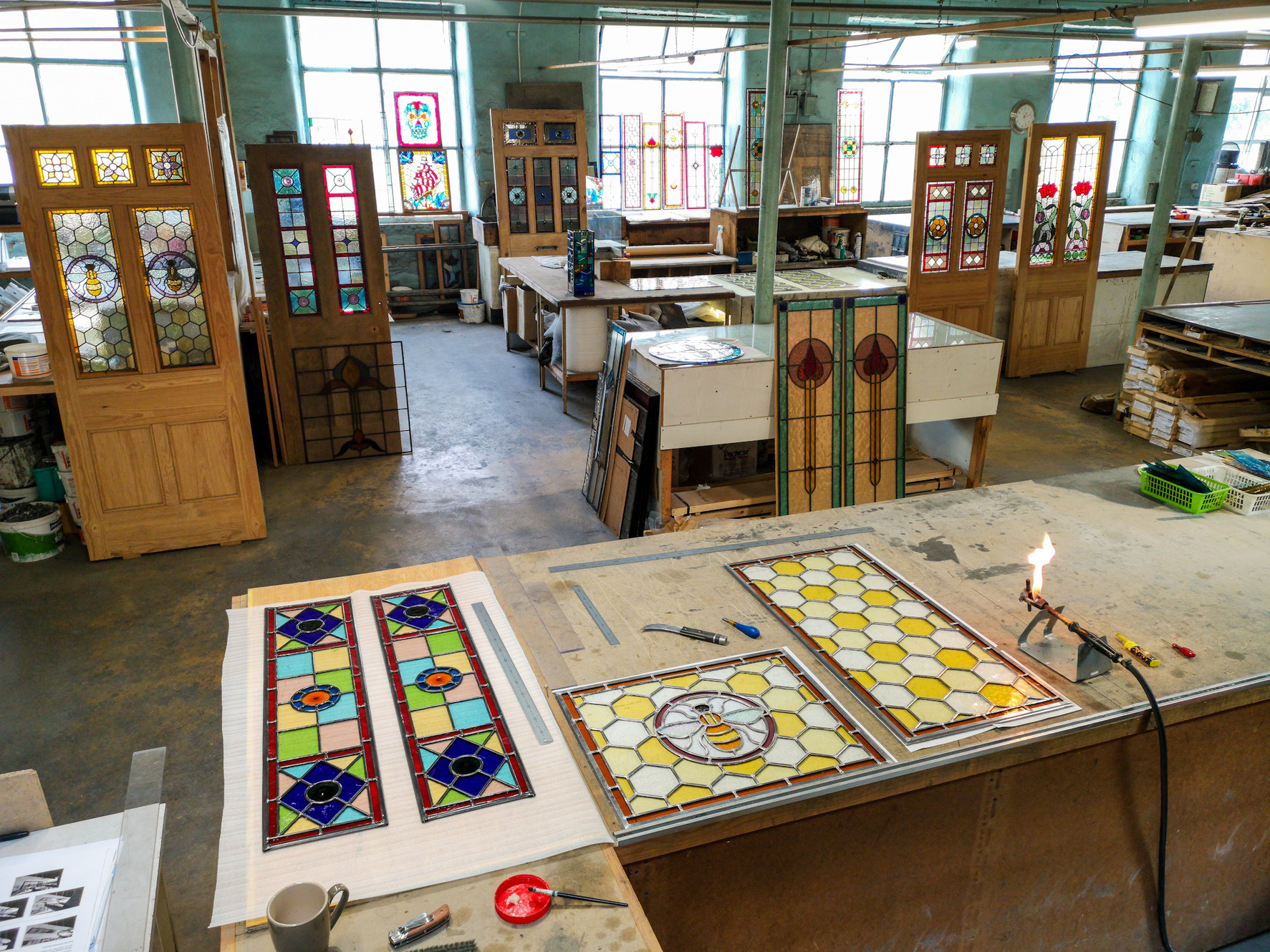 DOOR PANELS EXAMPLES | Light Leaded Designs | Rossendale