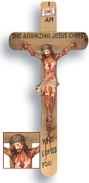 THE GIFT OF THE AGONIZING CRUCIFIX