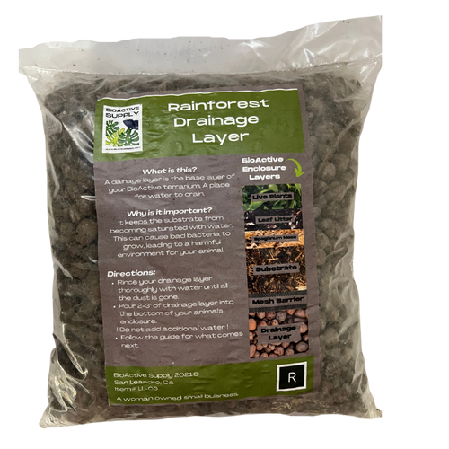 Lecca Expanded Clay Ball Drainage Layer 2lb Bioactive Supply