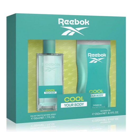 REEBOK COOL YOUR BODY EDT 50ML + SG 250ML FEM | Yury's Free Shop