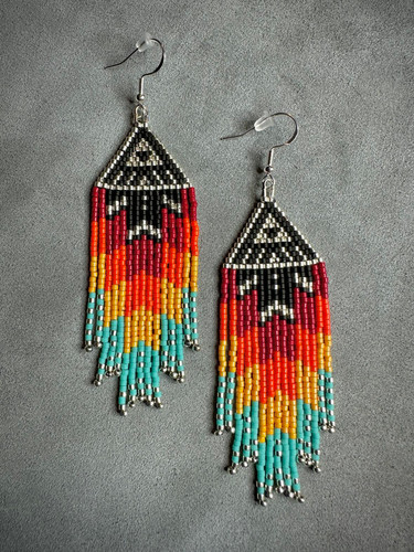 E-0023 - Sienna Fire | Beading by Lori