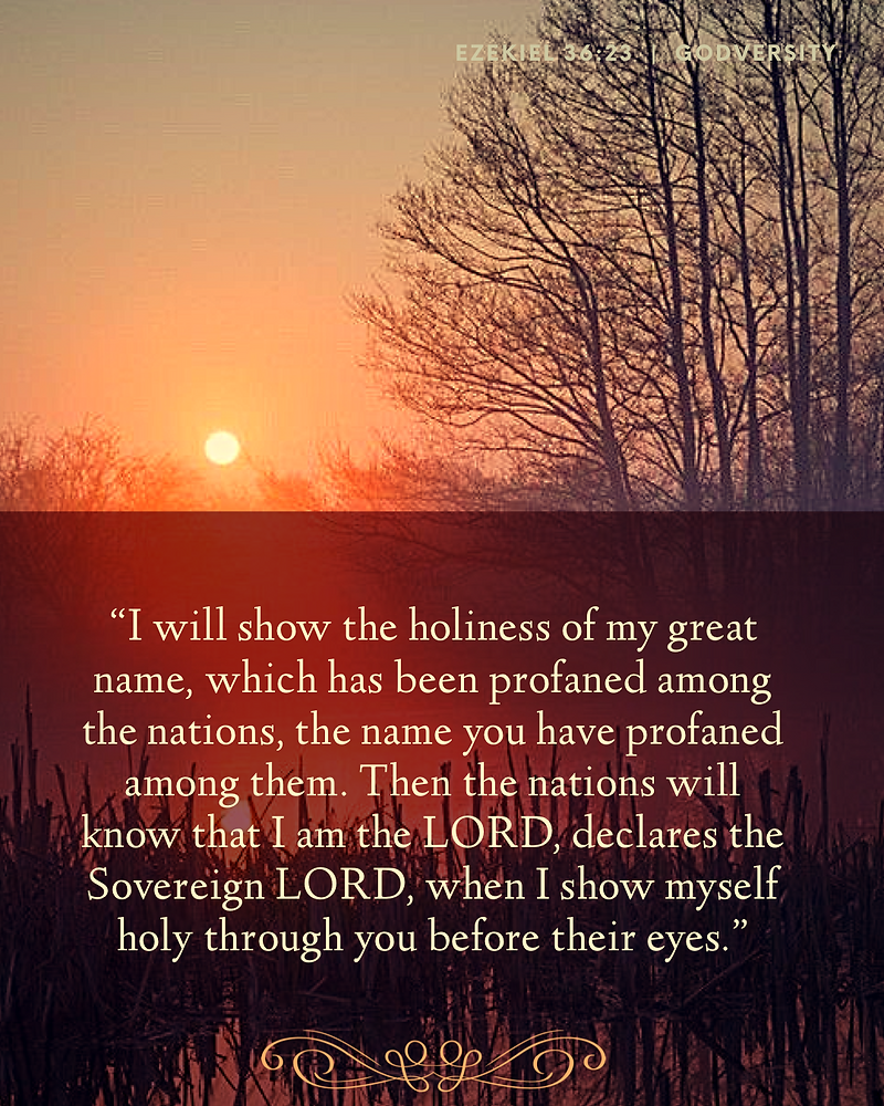 Thus Says The Lord...