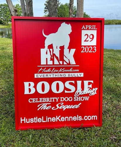 Custom Kennel Signage | HustleLine Kennels