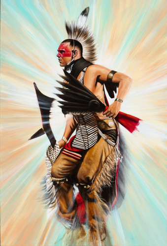 Native American Dancer | Travis Knight Art