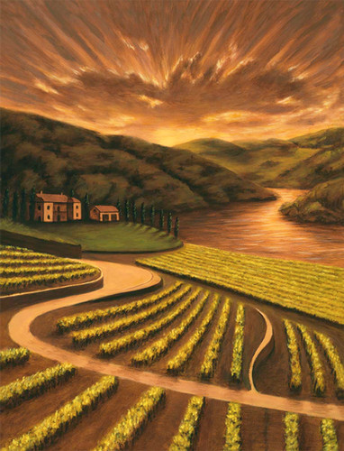 Vineyard | Travis Knight Art
