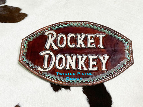 Rocket Donkey Noseband | Twisted Pistol