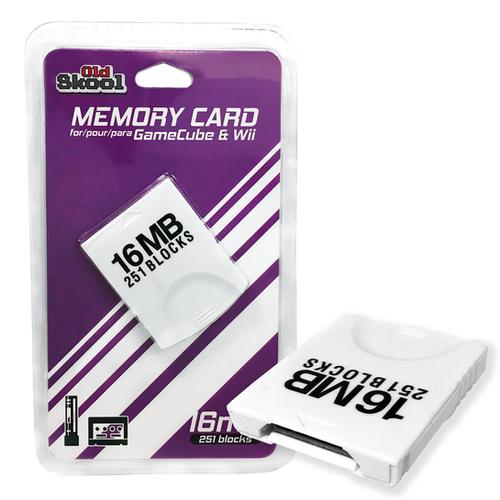 16MB MEMORY CARD FOR GAMECUBE | old-skool