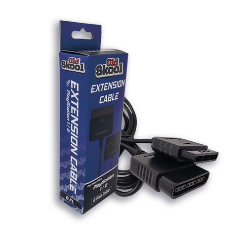 PlayStation 1 & 2 Controller Extension Cable | old-skool