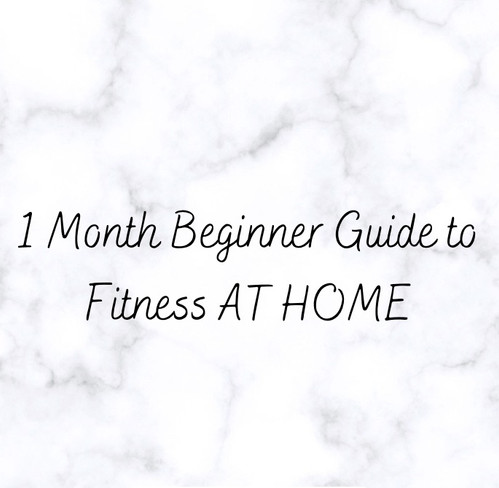 One Month Beginner Guide to Fitness AT HOME | emilymakeitrainey