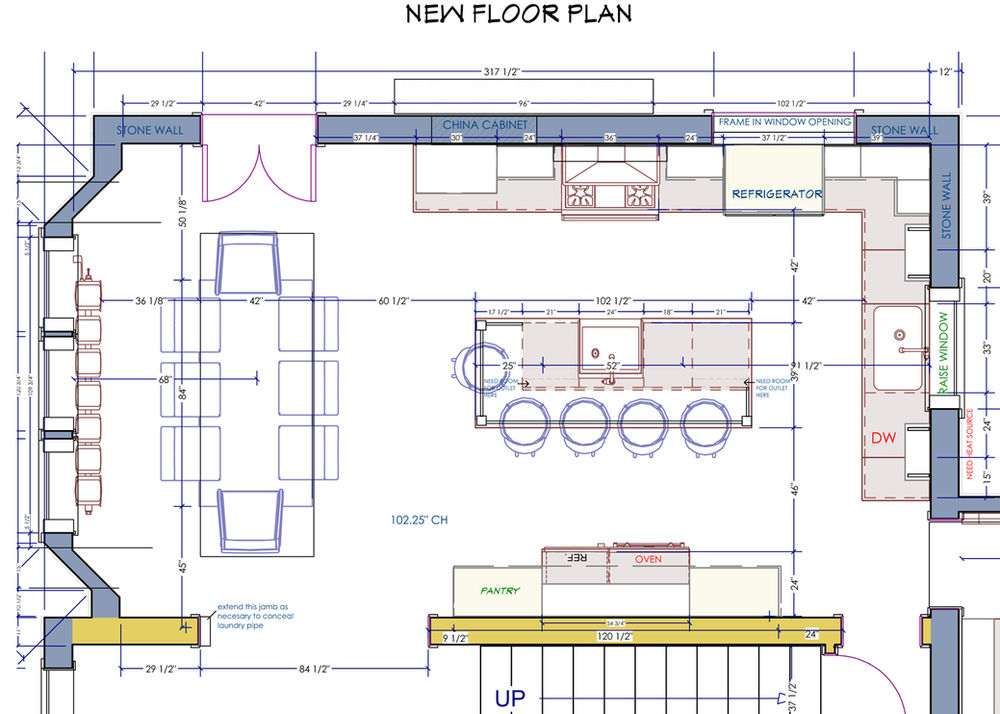SWARTHMORE AVENUE KITCHEN: BEFORE & AFTER